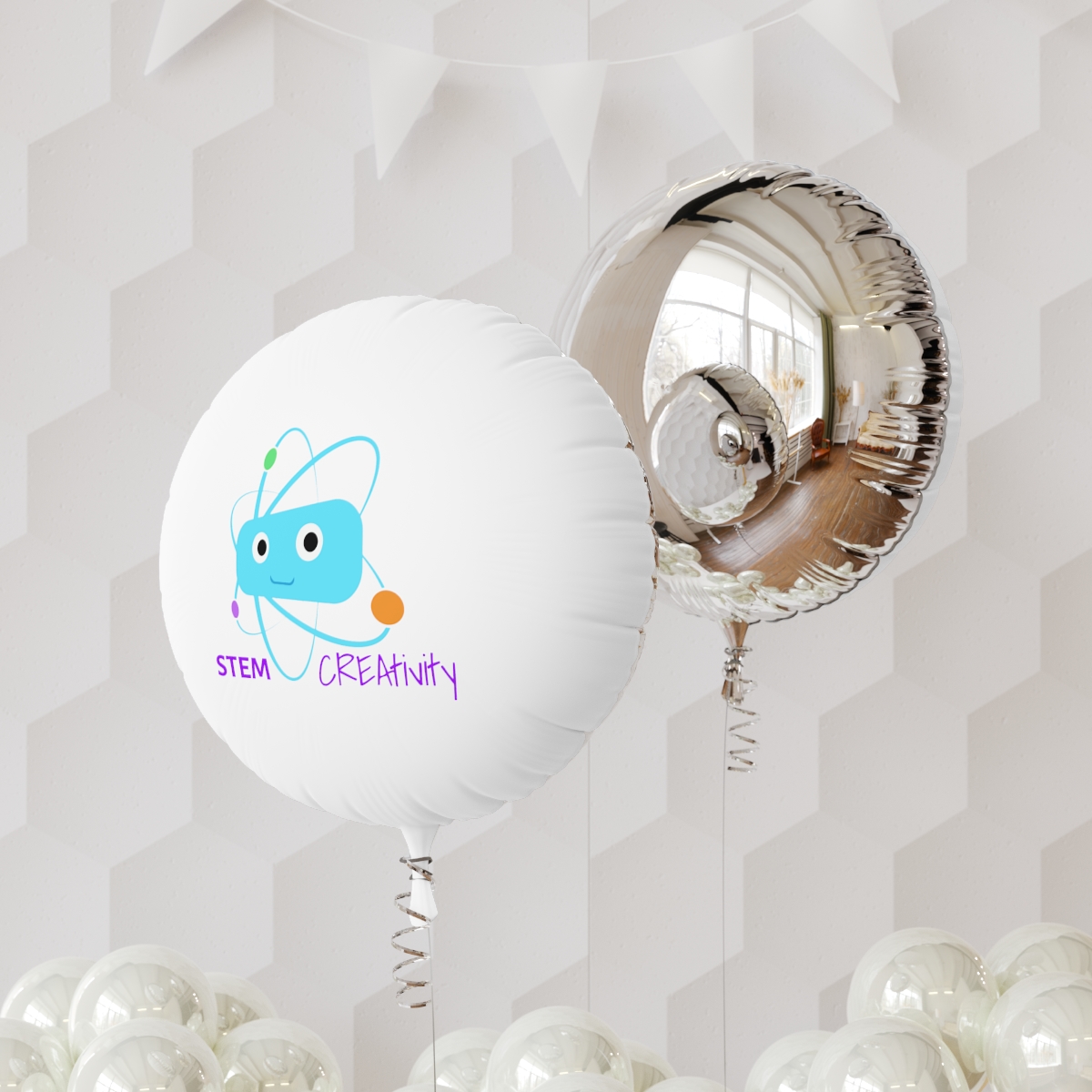Mylar Helium Balloon - Stem Creativity